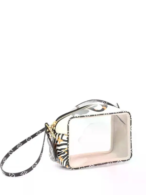 LOUIS VUITTON Beach Pouch Limited Edition Jungle Monogram Giant Shoulder Bag - Neutrals