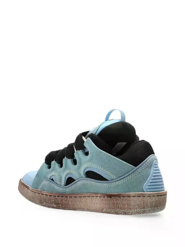 LANVIN Curb Panelled Sneakers