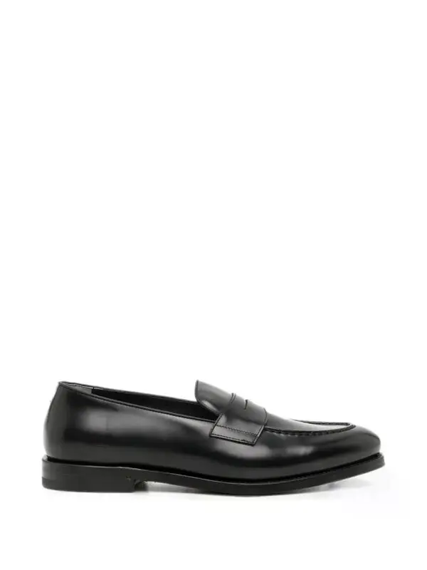 TOM FORD Penny Leather Loafers