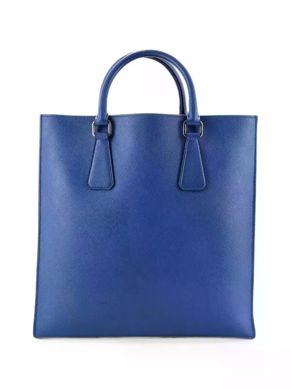Prada Open Saffiano Leather North South Tote Bag