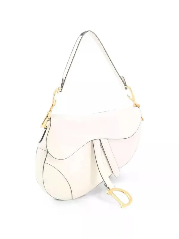 Dior Saddle Handbag Leather Medium Shoulder Bag