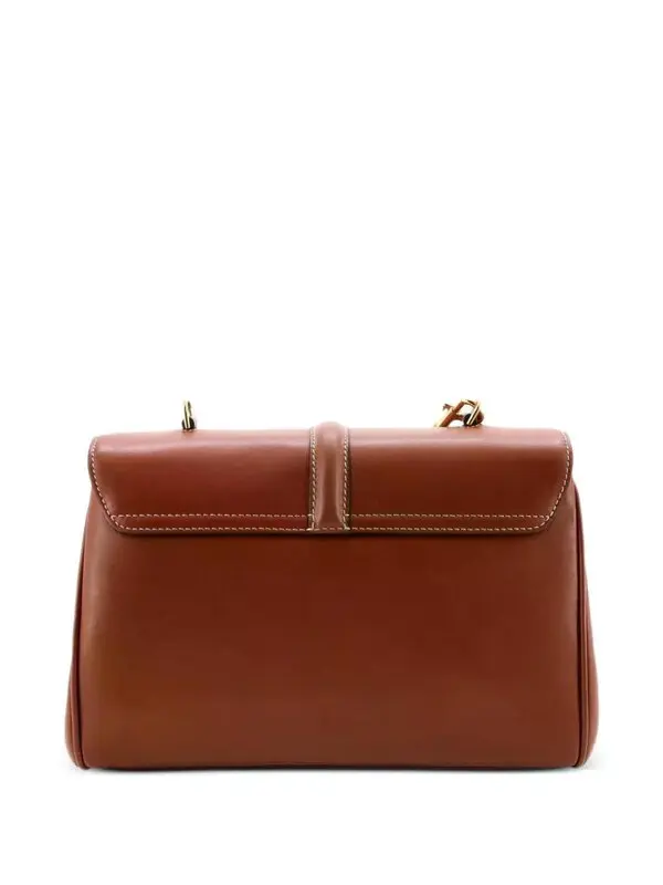 Celine Soft 16 Bag Smooth Calfskin Shoulder Bag - Brown