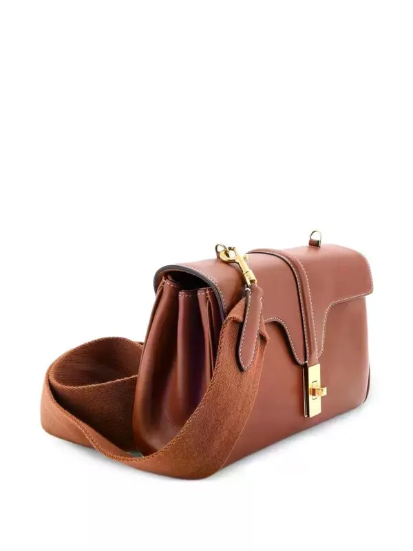 Celine Soft 16 Bag Smooth Calfskin Shoulder Bag - Brown