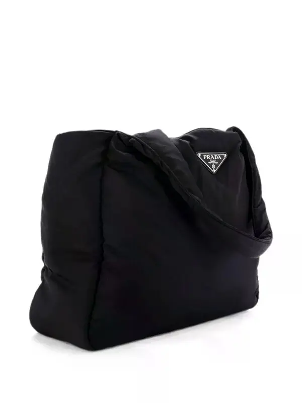 Prada Padded Soft Re-nylon Large Tote Bag