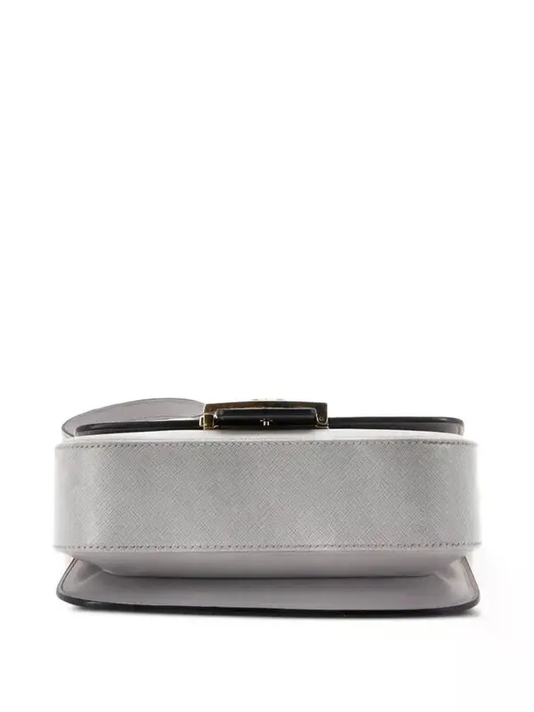 Prada Embleme Flap Bag Saffiano Leather Small Shoulder Bag