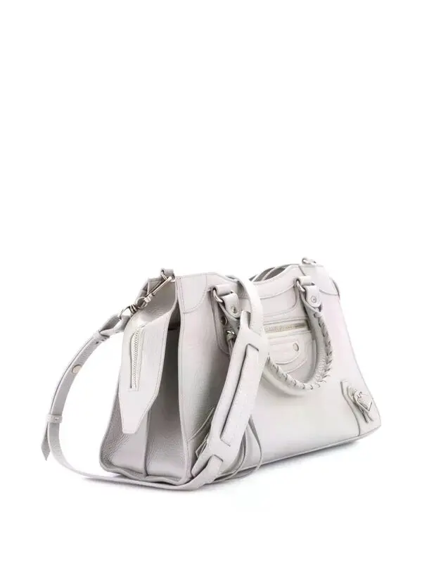 Balenciaga Neo Classic City Bag Leather Small Tote Bag - Grey
