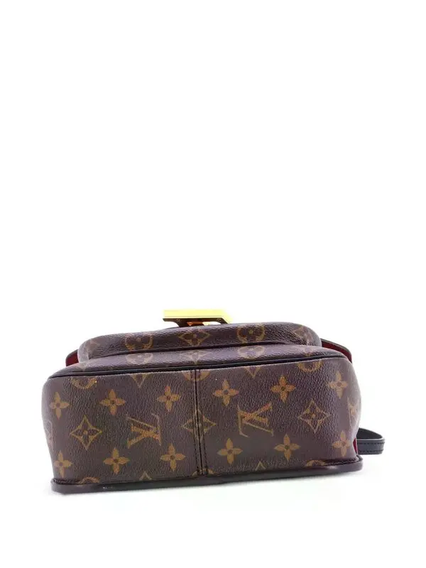 LOUIS VUITTON Passy Monogram Canvas Crossbody Bag - Brown