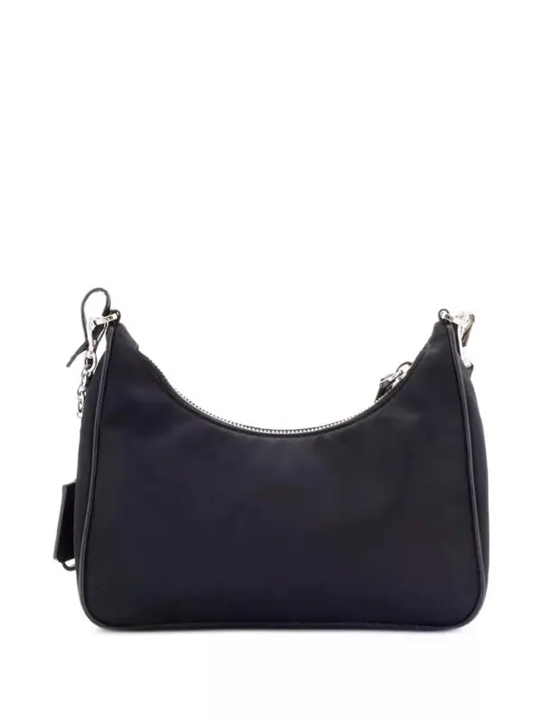 Prada Re-edition 2005 Shoulder Bag Tessuto - Black