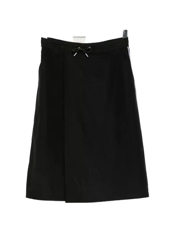 AGNES B. Wrap Track Skirt
