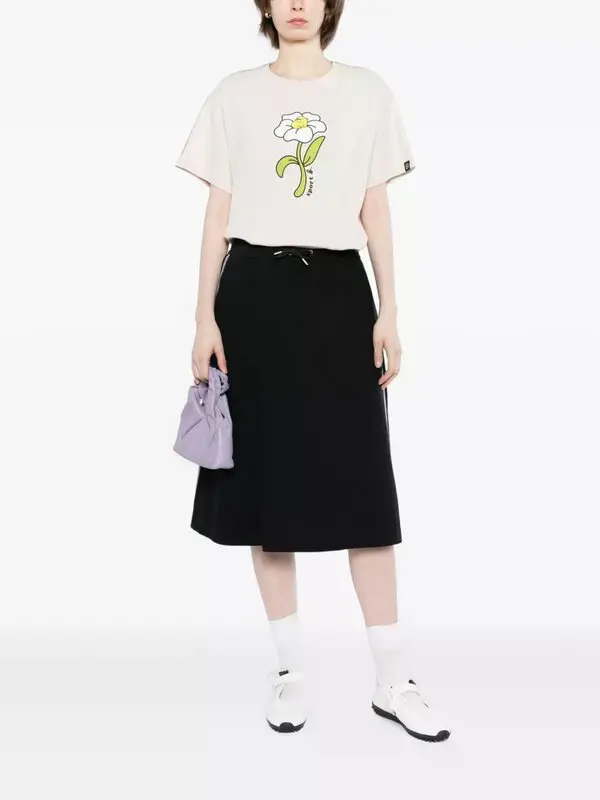 AGNES B. Wrap Track Skirt