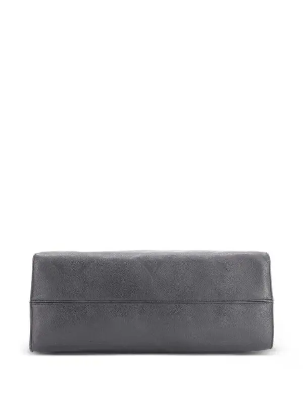 LOUIS VUITTON Onthego Monogram Empreinte Giant Gm Tote Bag - Black