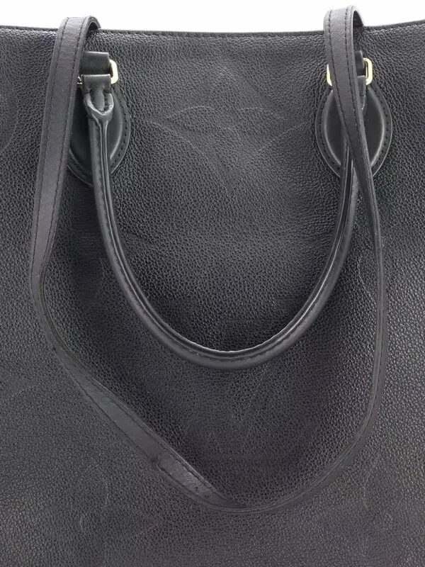 LOUIS VUITTON Onthego Monogram Empreinte Giant Gm Tote Bag - Black