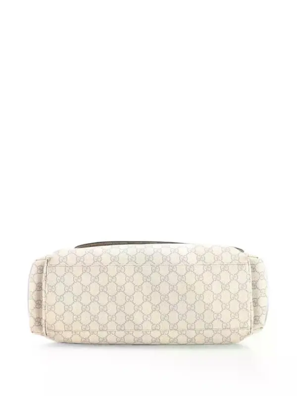 Gucci Diaper Bag Gg Coated Canvas Crossbody Bag