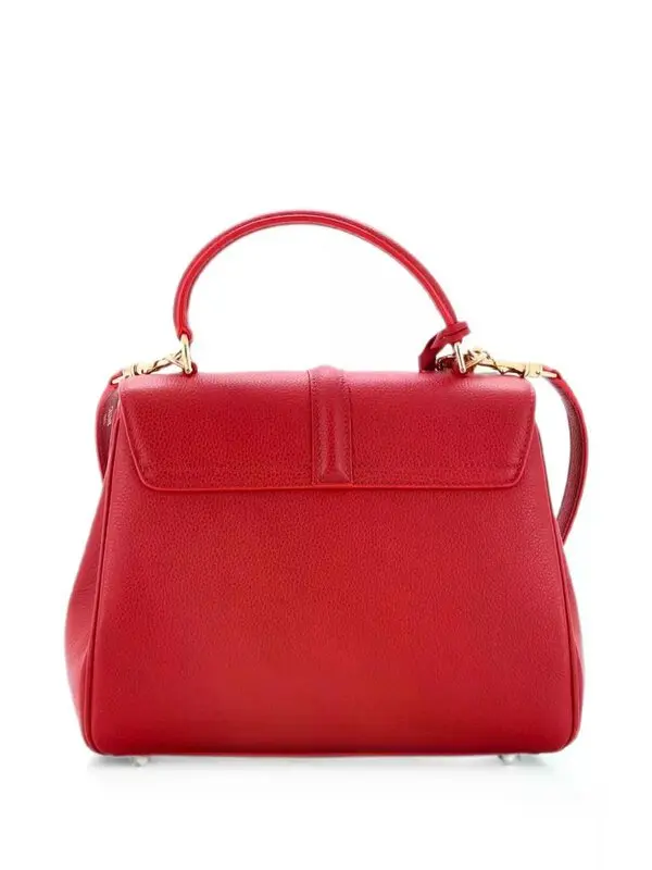 Celine 16 Top Handle Bag Grained Calfskin Small Satchel
