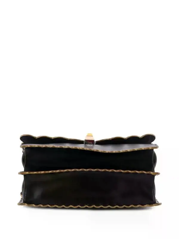 Fendi Kan I Bag Leather Medium Shoulder Bag
