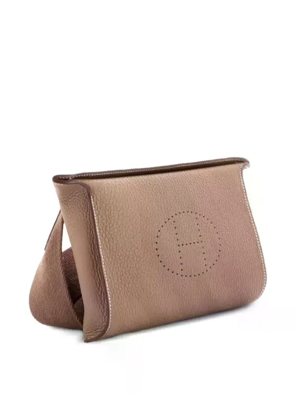 Hermès Videpoches Bag Togo Crossbody Bag - Grey