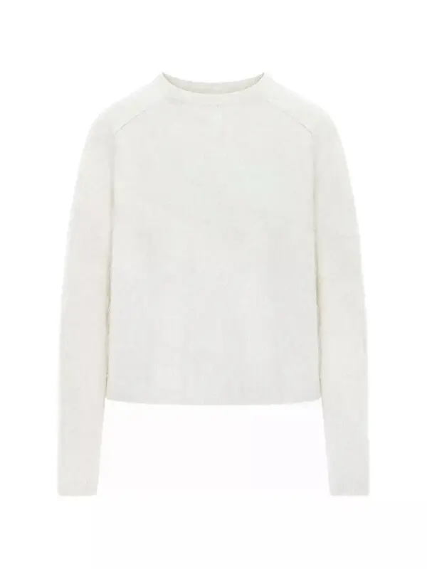 LISA YANG The Lexia Brushed Cashmere Sweater - Neutrals