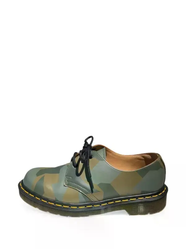 Dr. Martens 1461 Camo-print Derby Shoes - Green