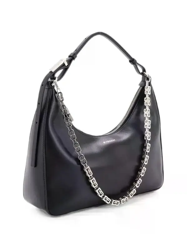 Givenchy Moon Cut Out Bag Leather Small Hobo Bag