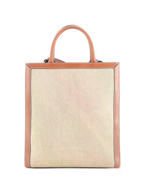 Celine Vertical Cabas Tote Bag - Brown