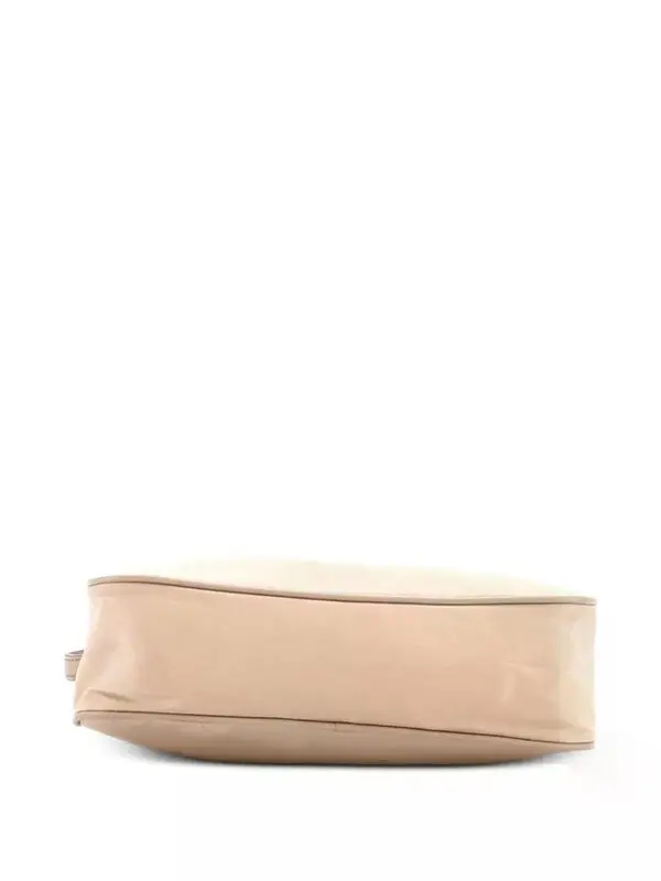 Prada Re-edition 2005 Tessuto With Saffiano Leather Mini Hobo Bag - Neutrals