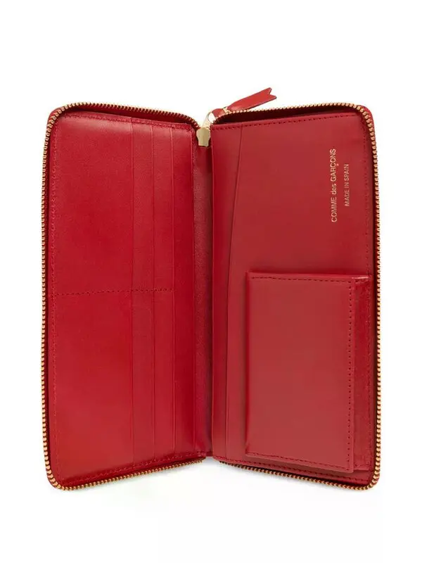 Comme Des Garçons Polka-dot Leather Wallet