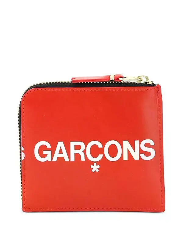 Comme Des Garçons Logo-detail Wallet