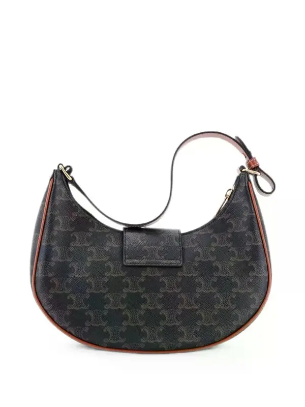 Celine Ava Triomphe Bag Triomphe Coated Canvas Shoulder Bag