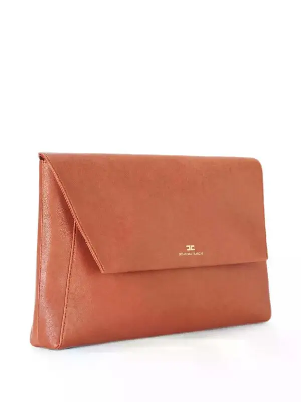 Elisabetta Franchi Leather Clutch Bag