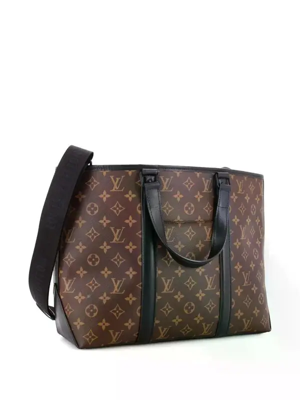 LOUIS VUITTON Monogram Canvas Weekend Pm Tote Bag
