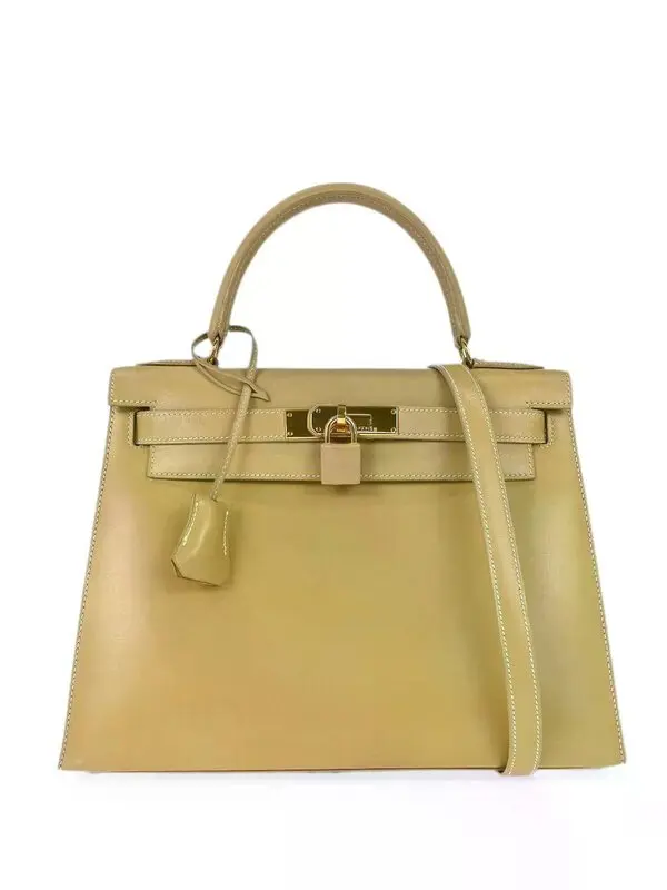 Hermès 1996 28 Kelly Sellier Tote Bag - Neutrals