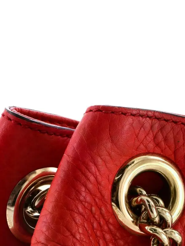 Gucci Soho Chain Strap Leather Medium Shoulder Bag