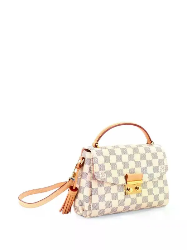LOUIS VUITTON Croisette Handbag Damier Crossbody Bag