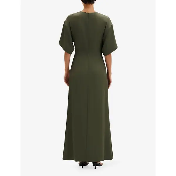 MALINA Embellished Maxi Dress