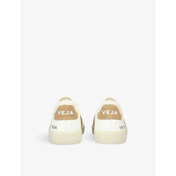 VEJA Campo Winter Shearling-lined Leather Low-top Trainers