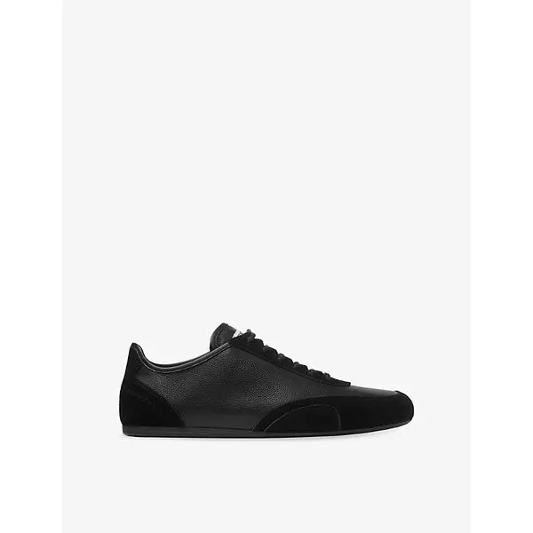 JIMMY CHOO Sunny M Suede And Leather Trainers