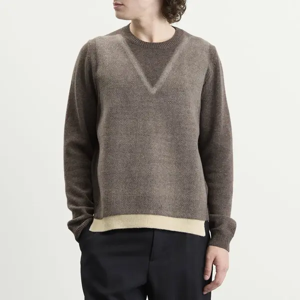 MAISON MARGIELA Fused Knit Crewneck Sweater