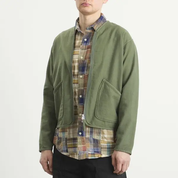 Universal Works Slub Sateen Zip Liner Jacket