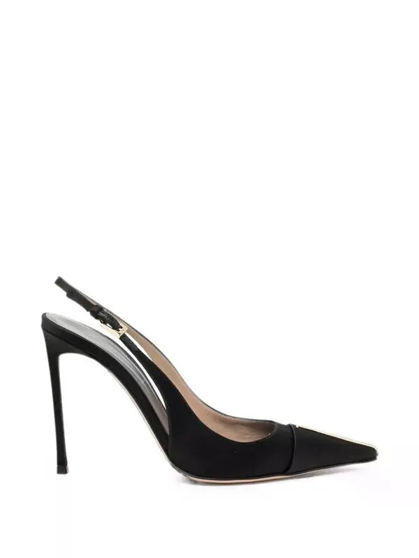 TOM FORD Crystal-embellished Slingback Pumps - Black