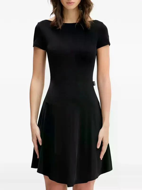 Vetements Open-back Bow-detail Mini Dress