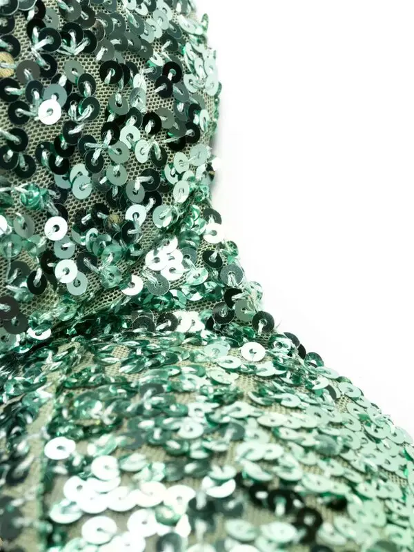 Moschino Sequined Sweetheart-neck Bra