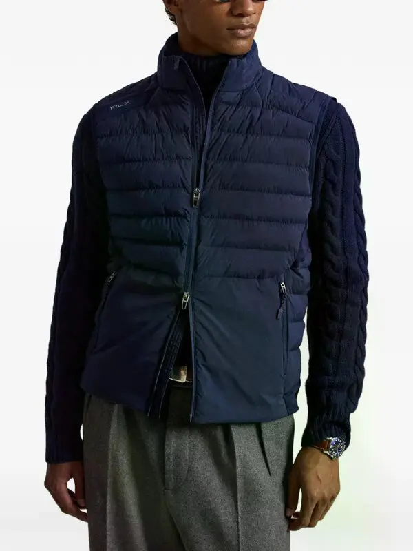 Rlx Ralph Lauren Quilted Zip-up Gilet