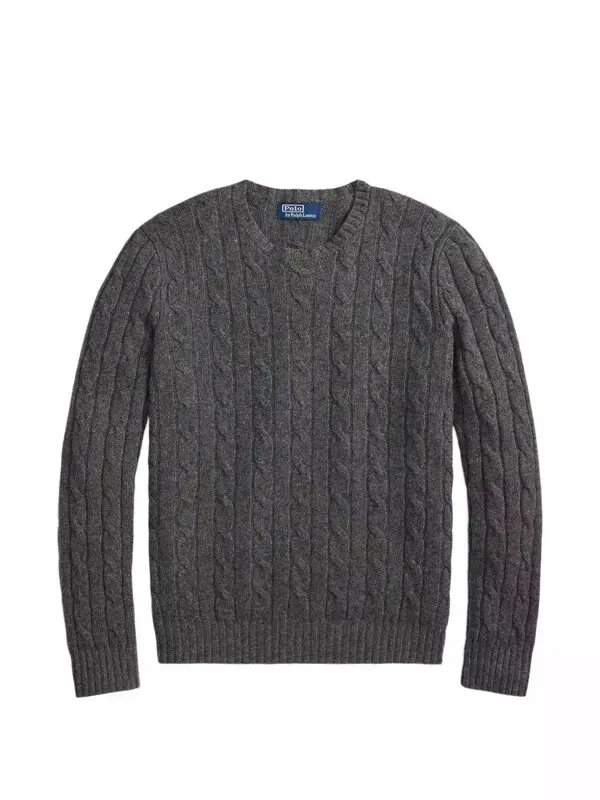 Polo Ralph Lauren Cashmere Cable Knit Crewneck Sweater