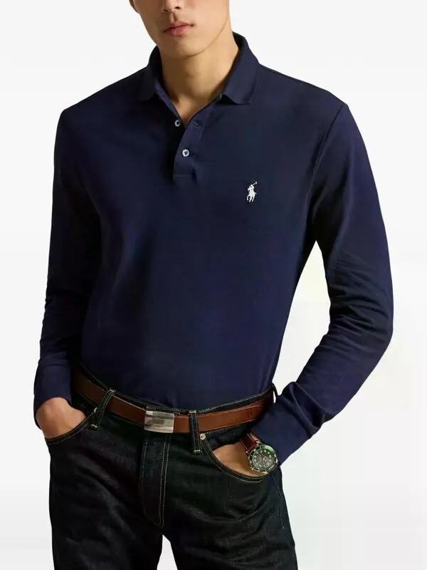Polo Ralph Lauren Pony-embroidered Custom Slim Fit Polo Shirt