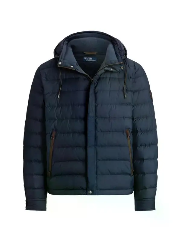 Polo Ralph Lauren Quilted Hooded Jacket - Blue