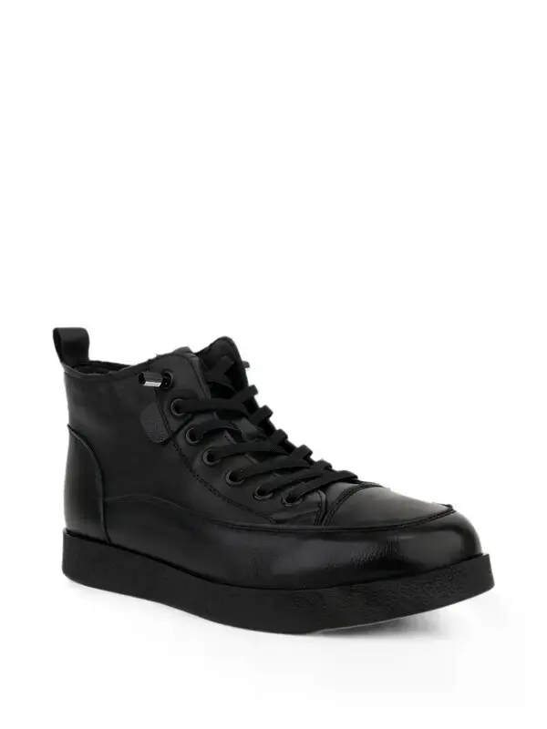 LINDA BAUMANN High-top Lace-up Sneakers