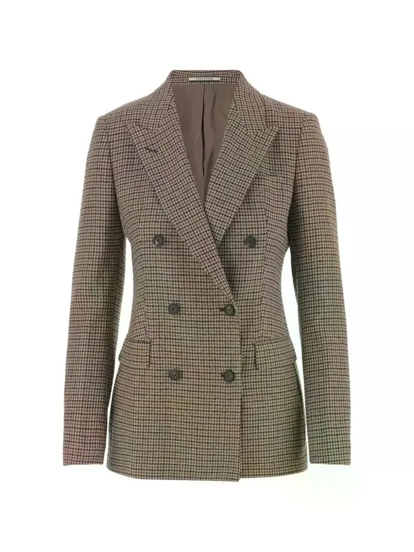 Tagliatore Parigi Houndstooth-pattern Blazer