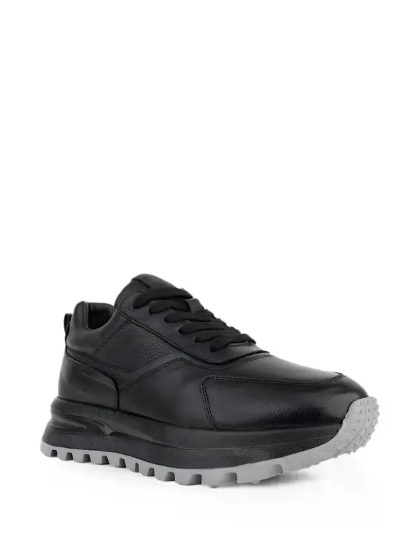 LINDA BAUMANN Panelled Leather Sneakers