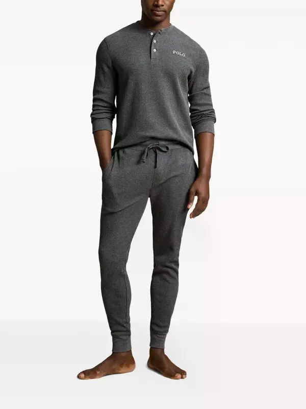 Polo Ralph Lauren Waffle-knit Pajama Top