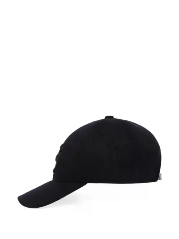 Sacai Embroidered-logo Wool-melton Cap
